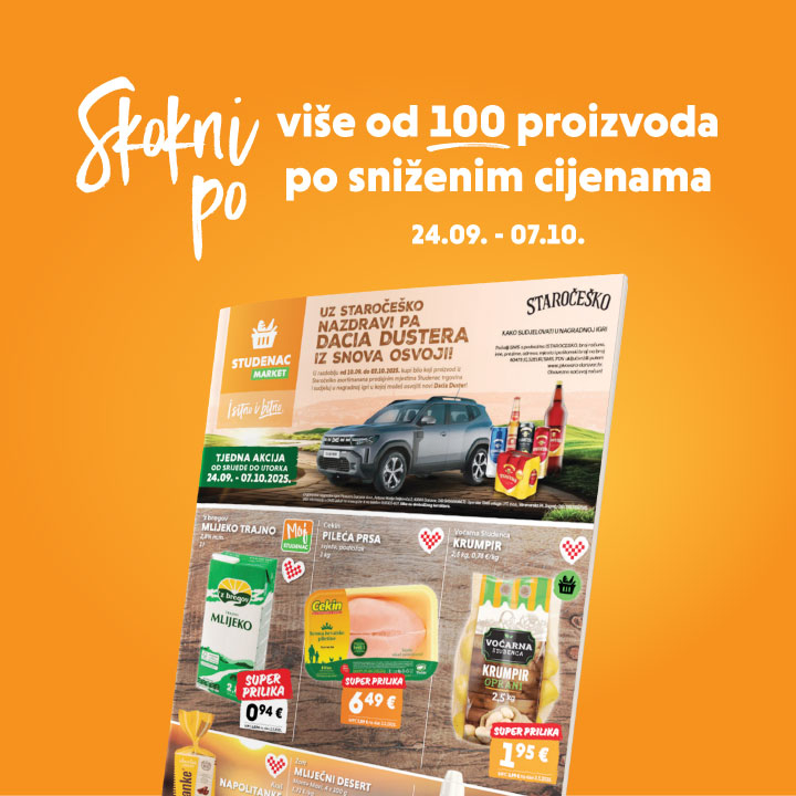 Studenac market - i sitno i bitno! | Trgovine Studenac