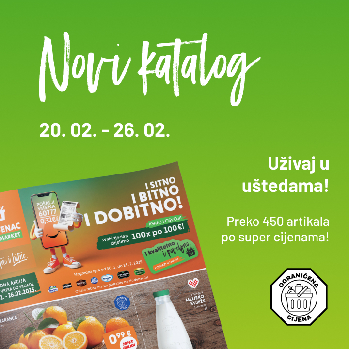 Studenac market - i sitno i bitno! | Trgovine Studenac
