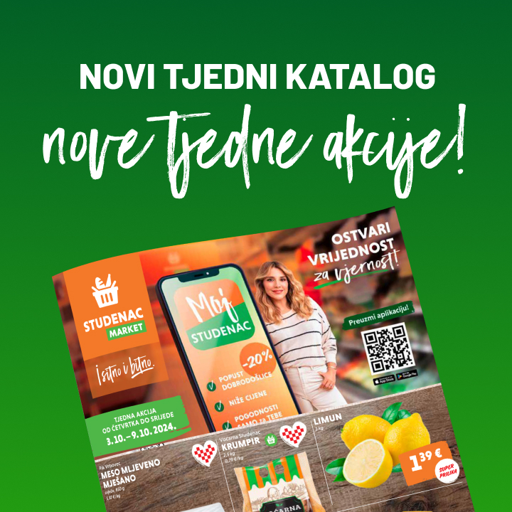 Studenac market - i sitno i bitno! | Trgovine Studenac