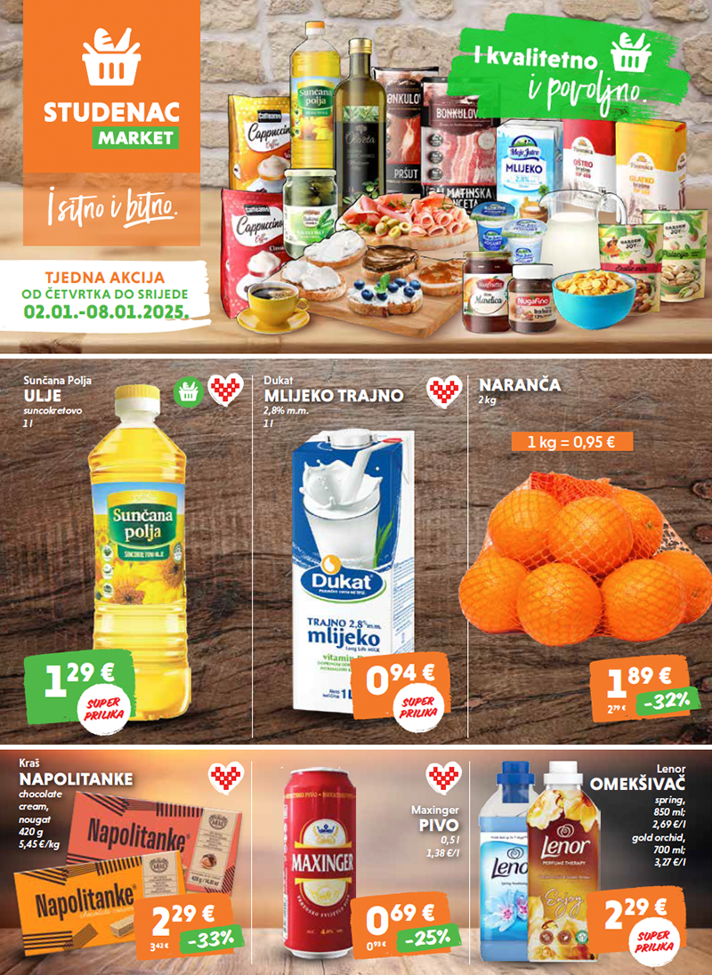 Studenac market - i sitno i bitno! | Trgovine Studenac
