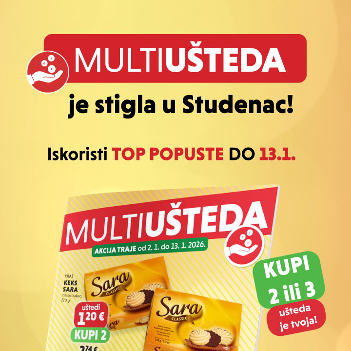Studenac market - i sitno i bitno! | Trgovine Studenac
